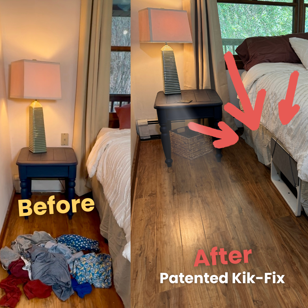 Patented Kik-Fix + No-Bend Handle